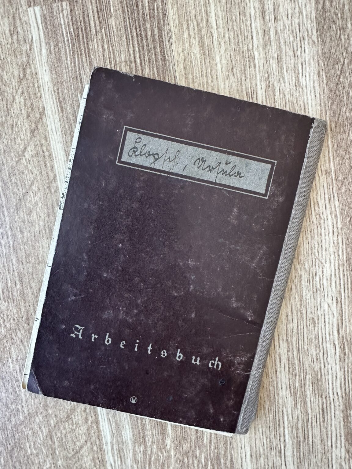 “Arbeitsbuch” from the Deutsches Reich - Timeless History