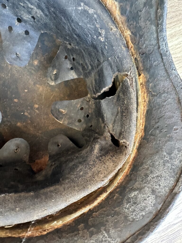 German M40 Stahlhelm – RELIC - Timeless History