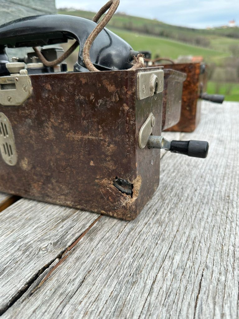 WWII German Army Field Telephone - Timeless History