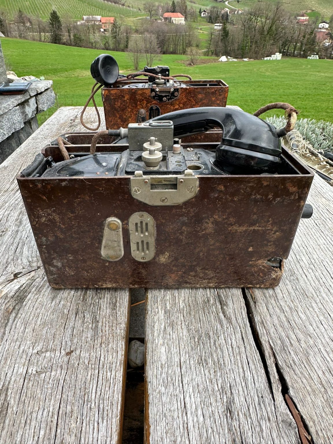 WWII German Army Field Telephone - Timeless History